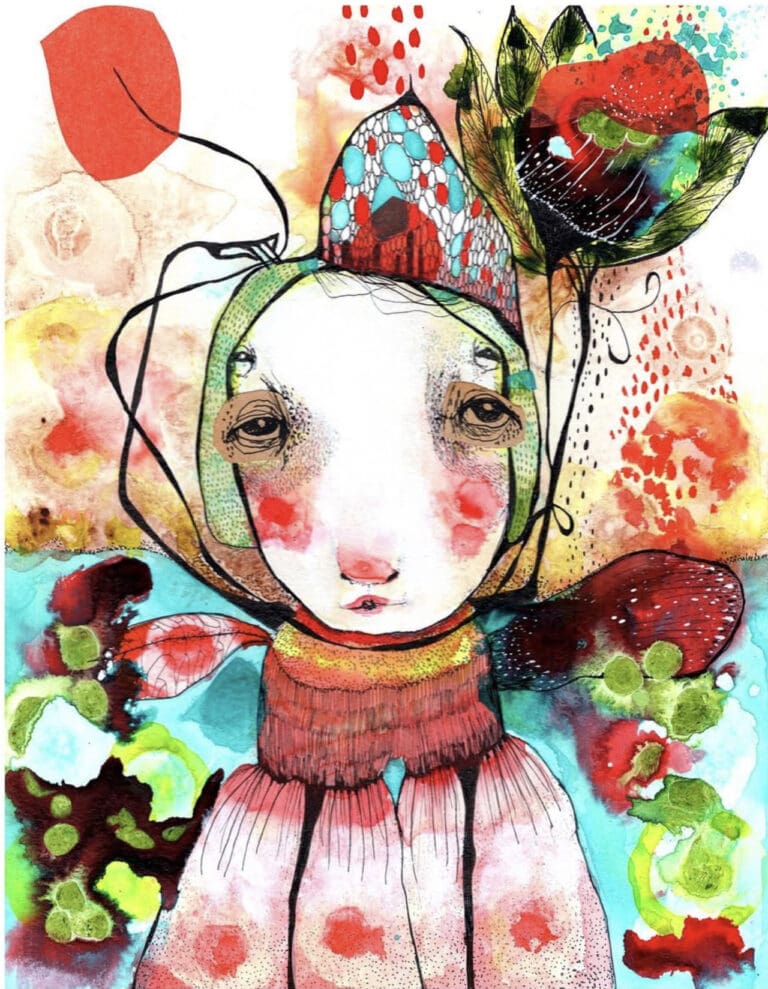 Mixed-Media Fantasy Illustration - Carla Sonheim Presents