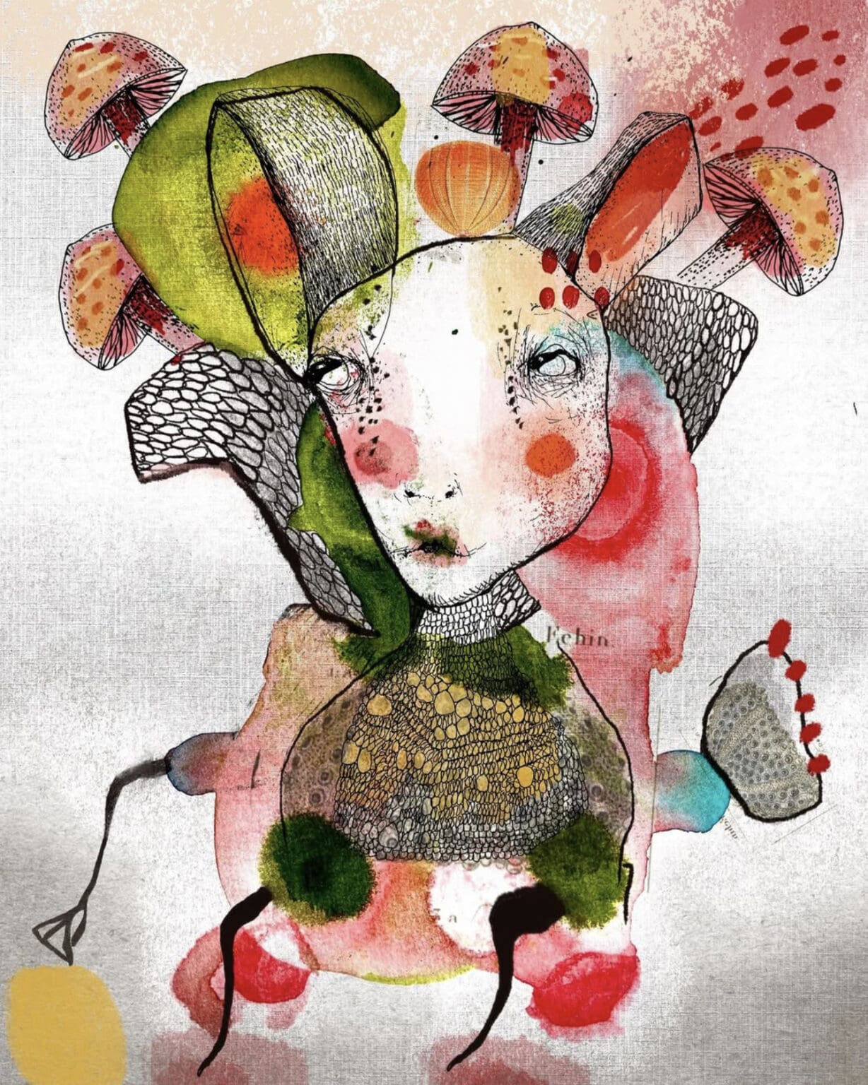 Mixed-Media Fantasy Illustration - Carla Sonheim Presents
