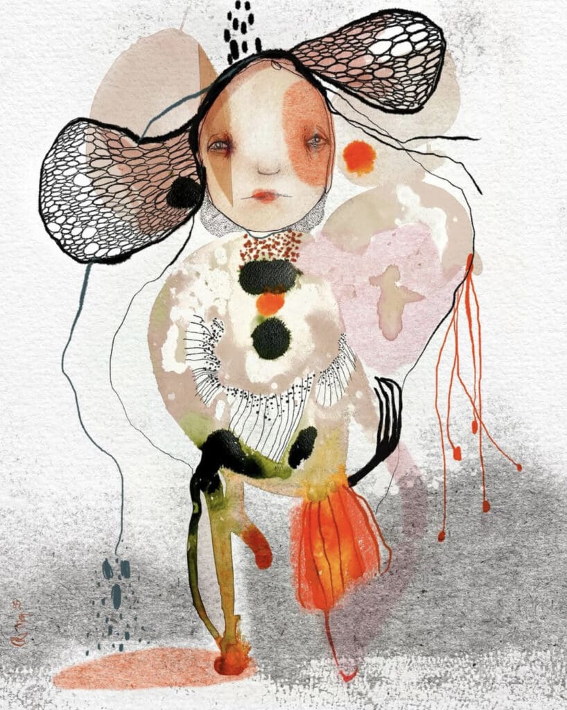 Mixed-Media Fantasy Illustration - Carla Sonheim Presents